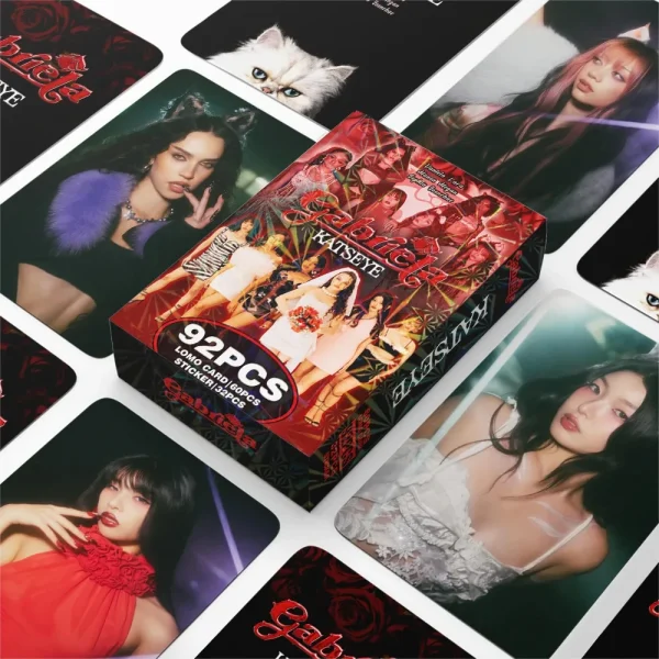 Lomo cards + Stickers set of 92pcs - Katseye Merch Store